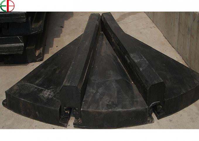 OEM ODM Metal Back Composite Rubber Mill Liners Tear And Abrasion ...