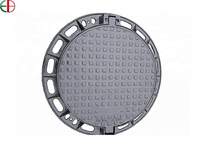 EN124 D400 C250 Heavy Duty Ductile Iron Manhole Cover 800x800 Foundry
