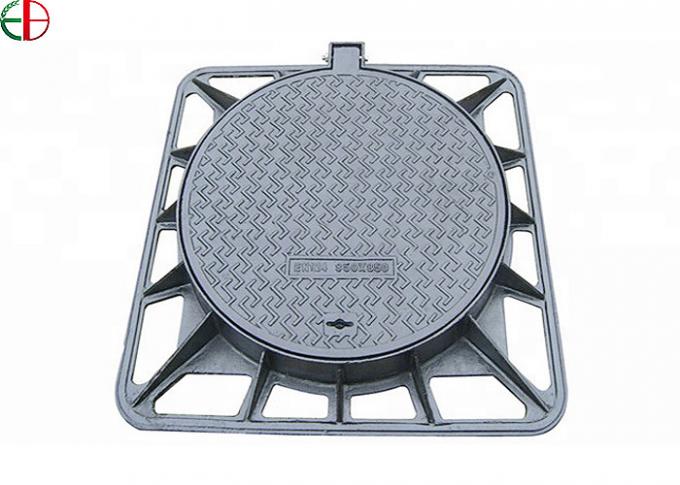 EN124 D400 C250 Heavy Duty Ductile Iron Manhole Cover 800x800 Foundry