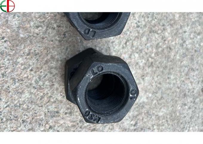 4140 Steel High Tensile Nut Bolt M48 Black Oxide Hex Head Bolts