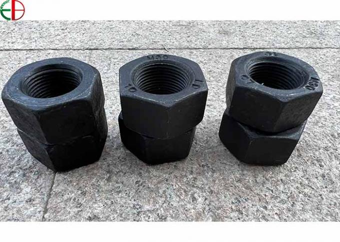 4140 Steel High Tensile Nut Bolt M48 Black Oxide Hex Head Bolts