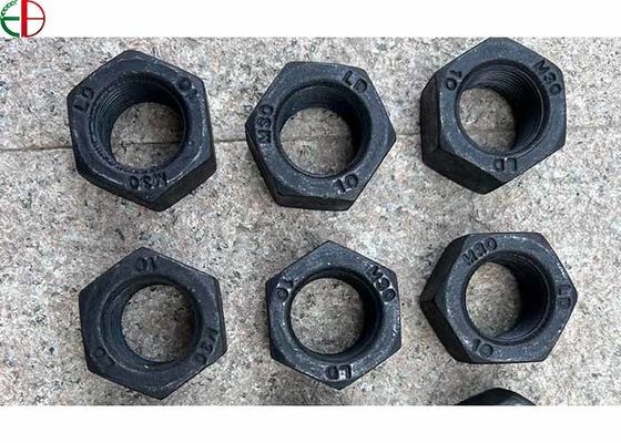 4140 Steel High Tensile Nut Bolt M48 Black Oxide Hex Head Bolts