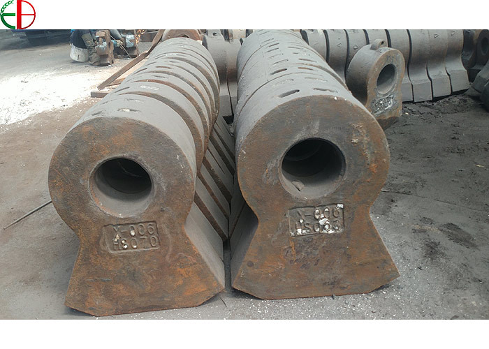 Custom High Mn Steel Wear Hammer , High Chromium Alloy Cast Steel ...